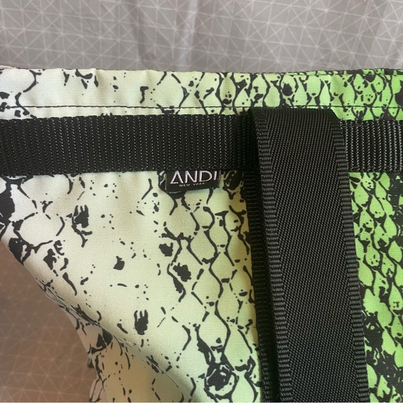 Andi | Bags | Andi New York Green Reptile Large Tote Weekender | Poshmark